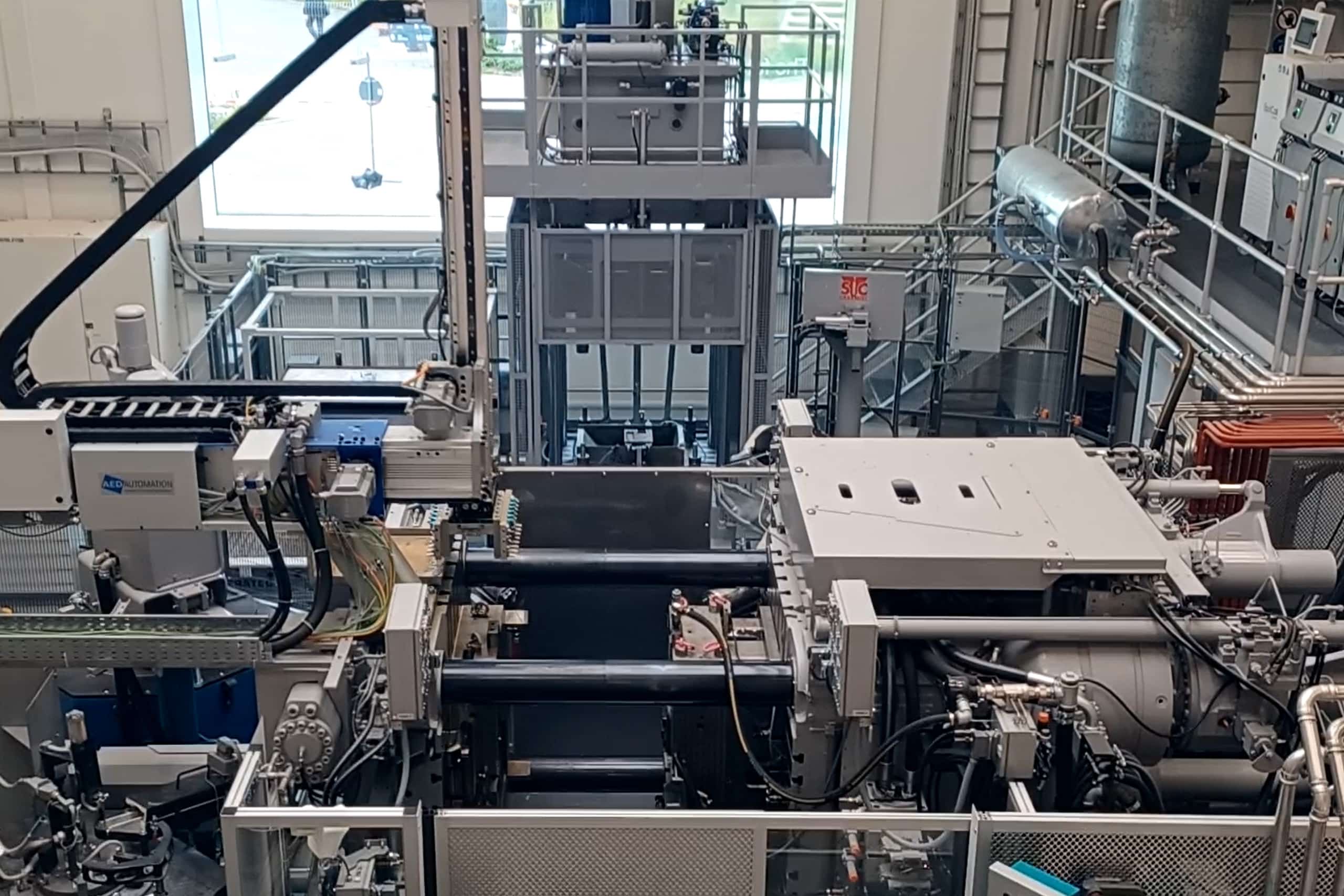 Data Matrix marking and reading on aluminium parts - Sic Marking